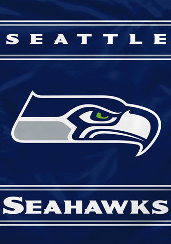 Seattle Seahawks Official Premium 28x40 NFL Team Banner - BSI Products ...