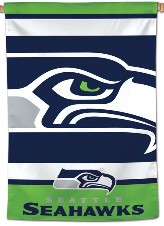 Seattle Seahawks Official Premium 28x40 NFL Team Banner - BSI Products ...