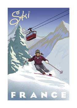 Olympic Freestyle Skiing "Go Above and Beyond" Poster - Fine Art Ltd ...