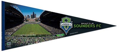 Seattle Sounders Stadium MLS Gameday EXTRA-LARGE Premium Felt Pennant ...