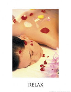 Spa Series "Relax" Inspirational Poster Print - Fitnus Corp. – Sports ...