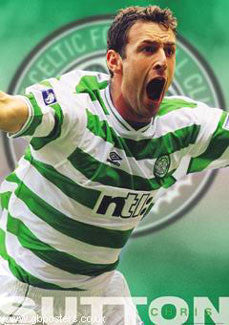 Chris Sutton "Celtic Pride" Glasgow Celtic FC Poster - GB 2001 – Sports ...