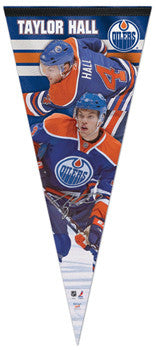 Taylor Hall "Signature" EXTRA-LARGE Premium Felt Pennant - Wincraft ...