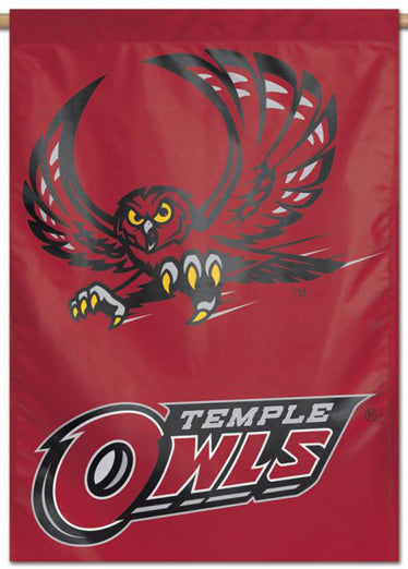 Temple University OWLS Official Team Logo Premium 28x40 Wall Banner ...