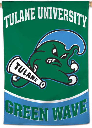 Tulane University Green Wave "Angry-Wave" Official NCAA Team Logo NCAA ...