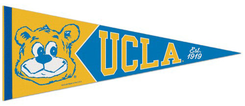 UCLA Bruins "Est. 1919" Retro College Vault Style Premium Felt Collect ...