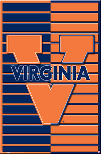 University Of Virginia Football Logo Virginia Cavaliers Orange Panel
