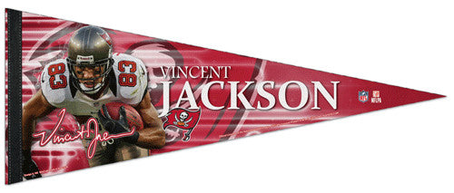 Vincent Jackson "Signature" Tampa Bay Bucs Premium Felt Collector's Pe ...