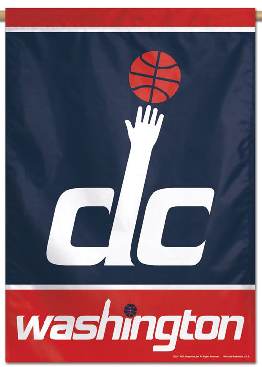 Washington Wizards Official NBA Basketball Premium 28x40 Team Logo Wal ...