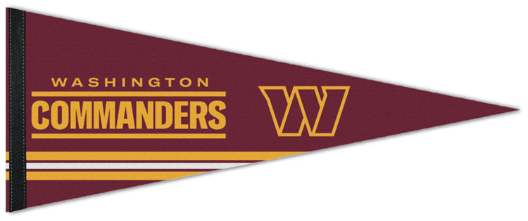 Washington Commanders Line-Style Official NFL Football Premium Felt Co ...