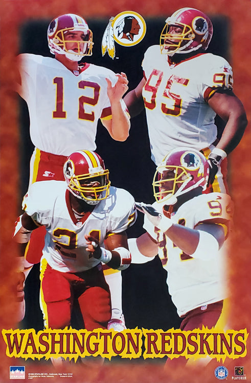 Redskins Player Posters - Stars Of The Past – Sports Poster Warehouse