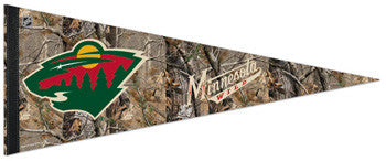 Minnesota Wild Hockey "Backwoods" Premium Felt Pennant - Wincraft ...