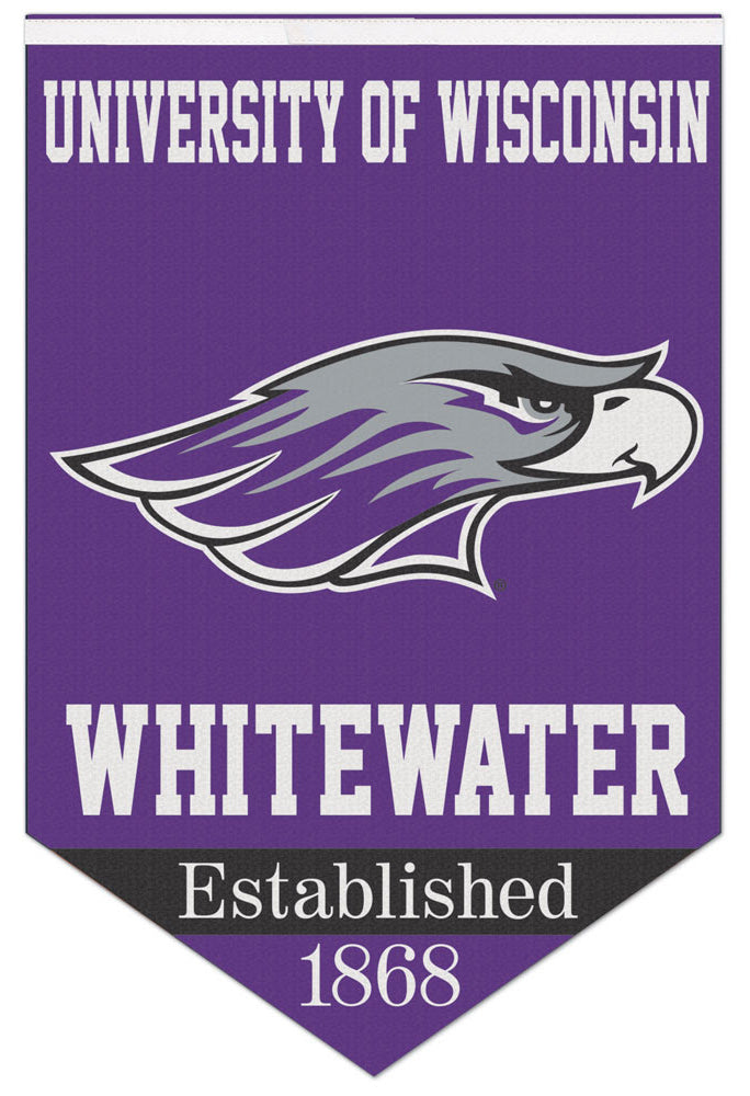 University of Wisconsin-Whitewater Warhawks Official NCAA Premium Felt ...