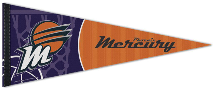 Phoenix Mercury Official WNBA Basketball Team Premium Felt Pennant - W ...