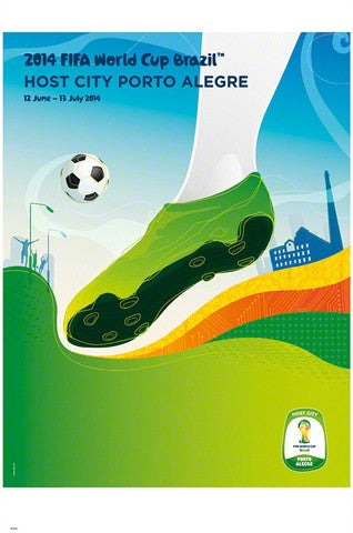 World Cup Soccer 1998 "World Class" Poster (32 Nations, 6 Superstars ...