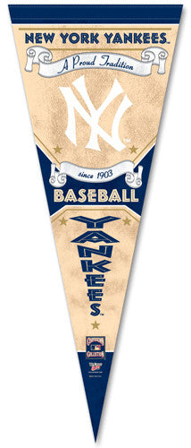 New York Yankees "Since 1903" MLB Cooperstown Historic Style Premium F ...